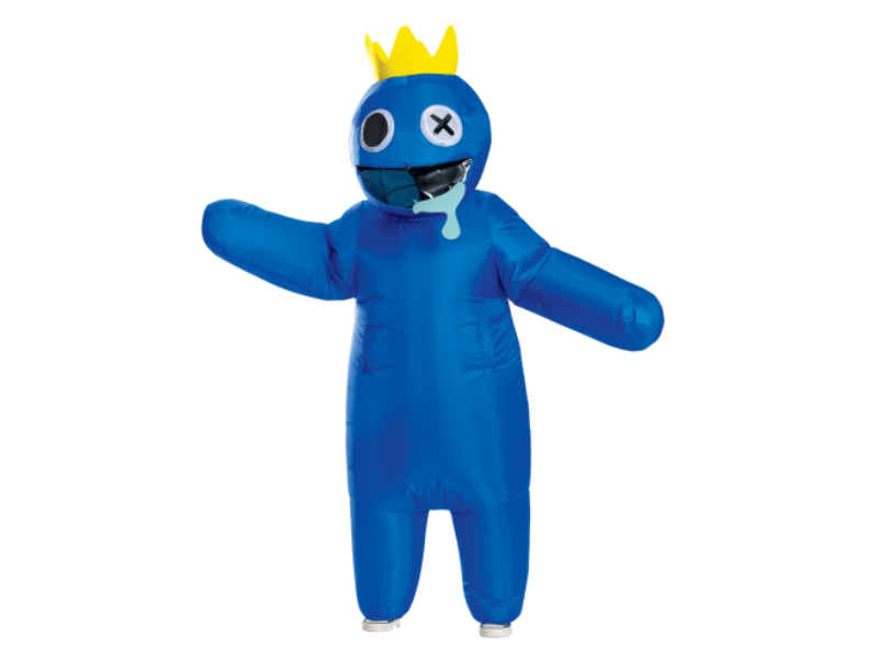 Disfraz Inflable Rainbow Friends Blue Niño — Carnaval