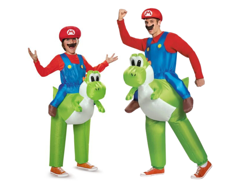 Disfraz Inflable Mario Riding Yoshi — Carnaval