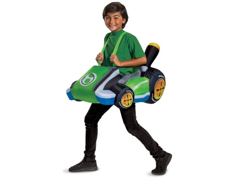 Disfraz Inflable Yoshi Kart Niño — Carnaval